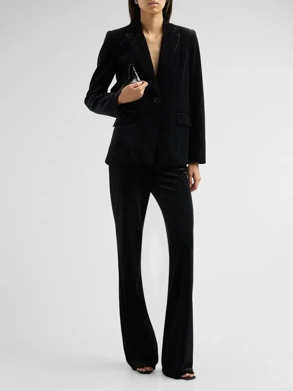 Ramy Brook Fern Embellished Flare Pants