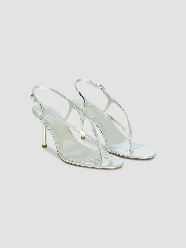 Retrofete Klotilde Leather Slingback Sandals