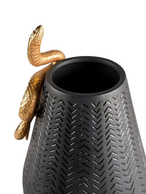 LLADRO Snakes Porcelain Vase