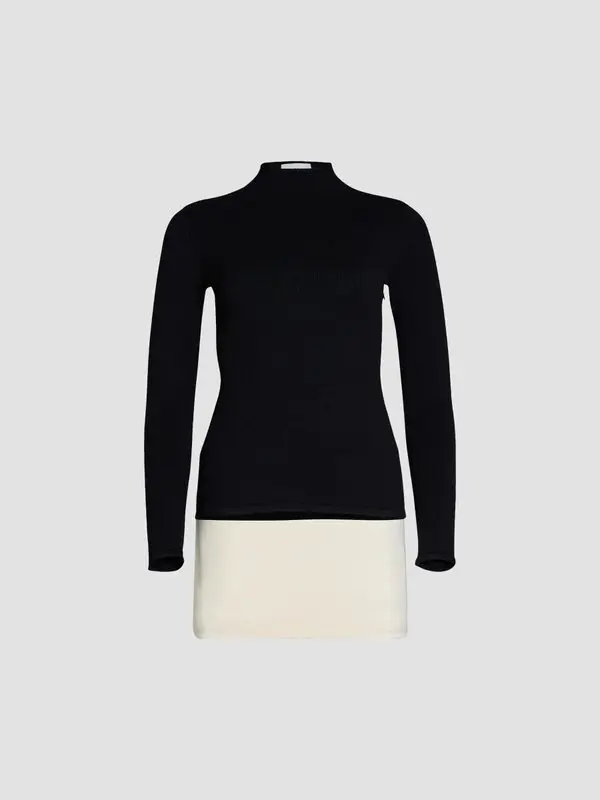 SEROYA Shuri Two-tone Mini Dress