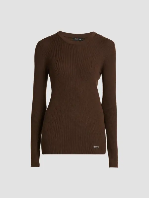 Kiton Fitted Wool Sweater