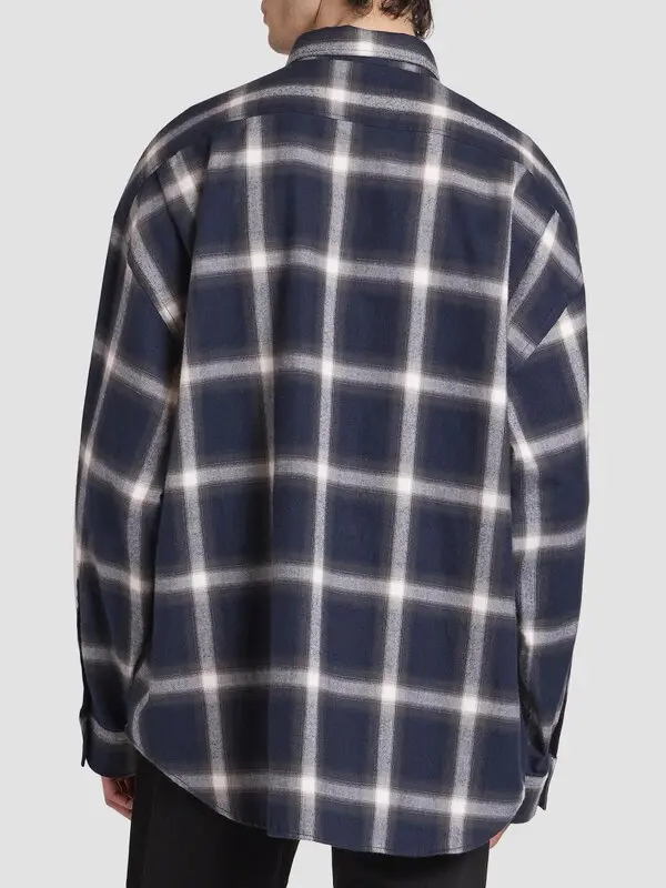 Acne Studios Flannel Check Cotton Shirt