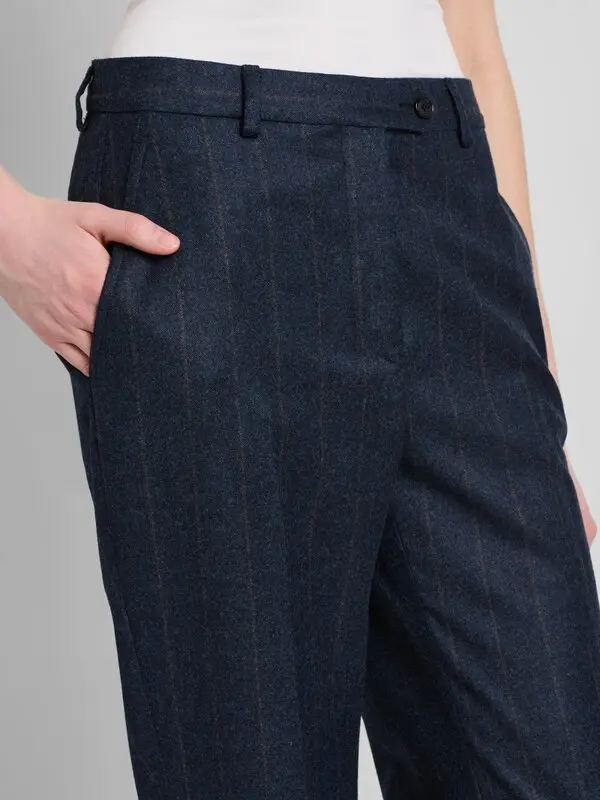 Kiton Jogger Stretch Wool Trousers