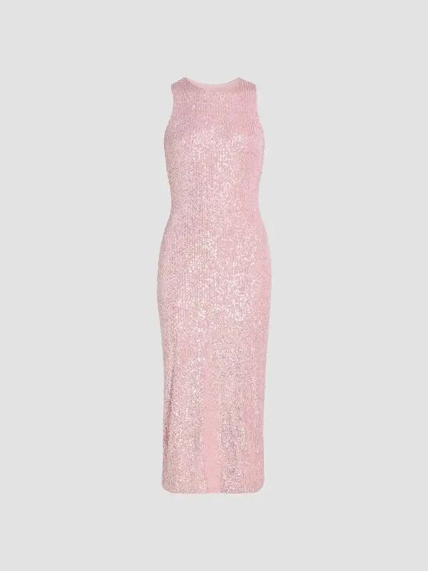 Prabal Gurung Sequined Sleeveless Cocktail Dress