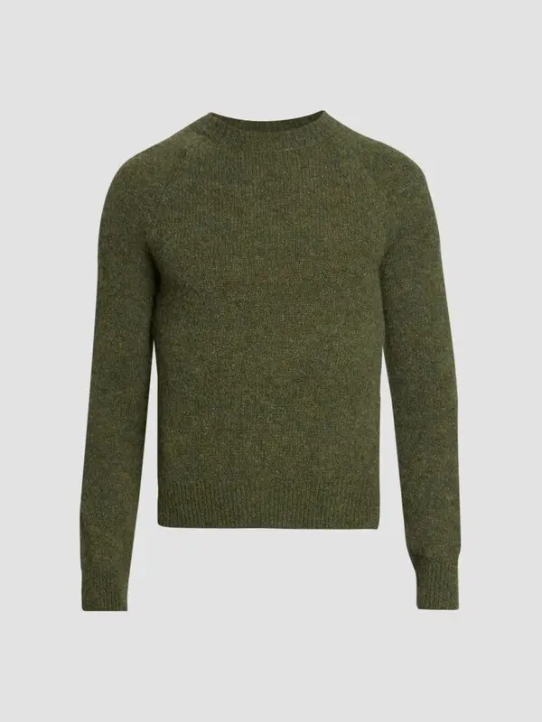 Dries Van Noten Alpaca-blend Crewneck Sweater