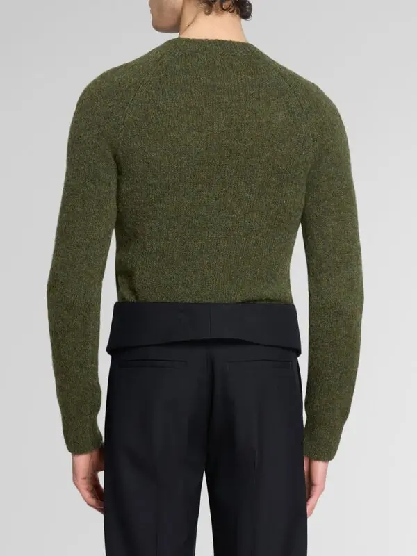 Dries Van Noten Alpaca-blend Crewneck Sweater