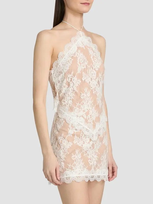 Retrofete Flavio Floral Lace Minidress