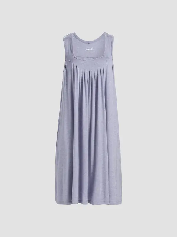 PAPINELLE Kate Pintuck Nightie - Soft Lavender
