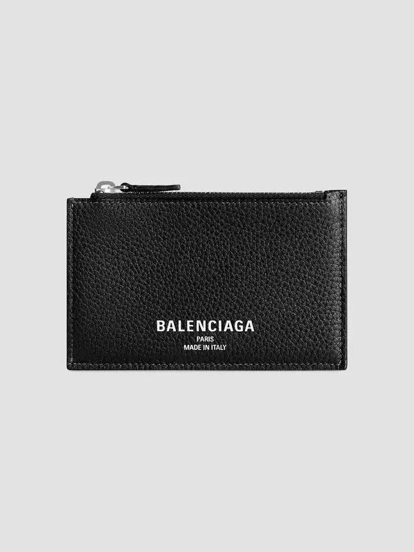 Balenciaga Credit Long Coin And Card Holder - Black