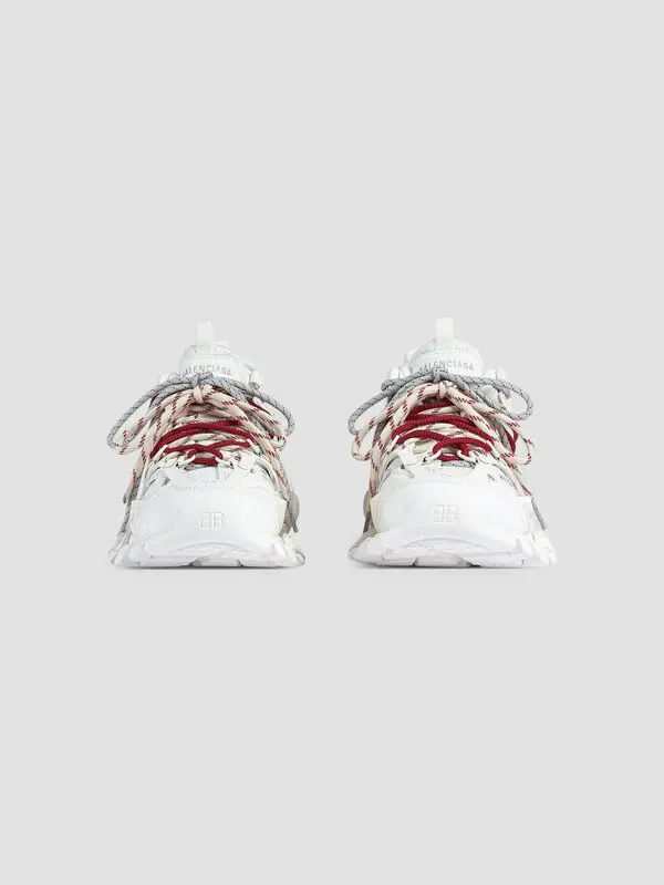 Balenciaga Track Trail Laces Sneakers - Red Multicolor