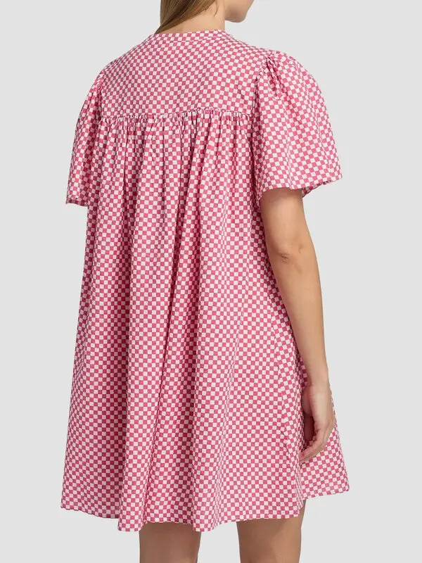 PAPINELLE Anais Checker Gathered Nightie