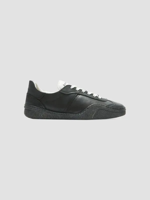 Acne Studios Bars Nubuk Leather Low-top Sneakers