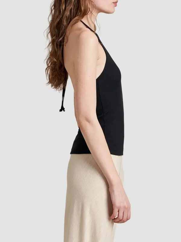LA LIGNE Halter Tank Top