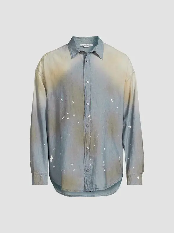 Acne Studios Setar Cotton Chambray Button-front Shirt