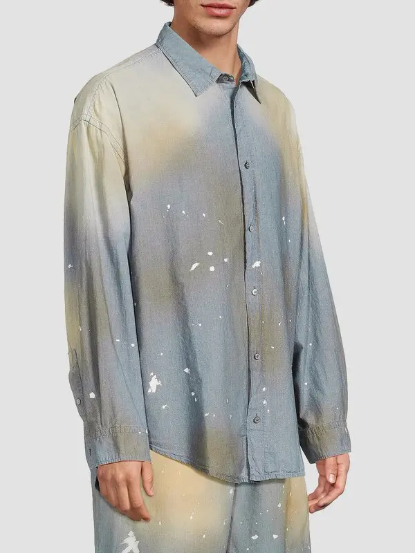 Acne Studios Setar Cotton Chambray Button-front Shirt