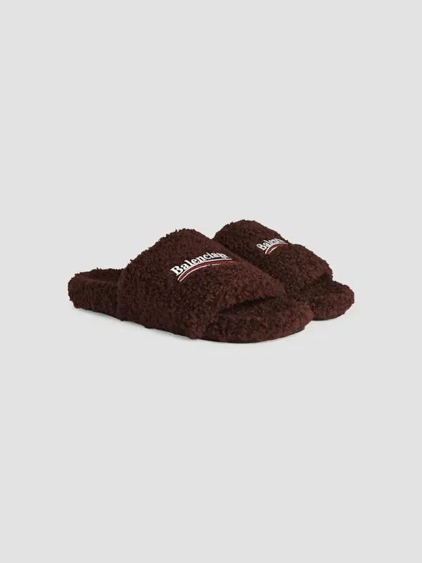 Balenciaga Open Mules - Brown