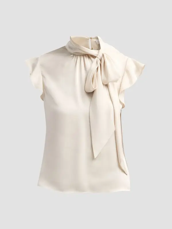 Ramy Brook Balinda Satin Blouse