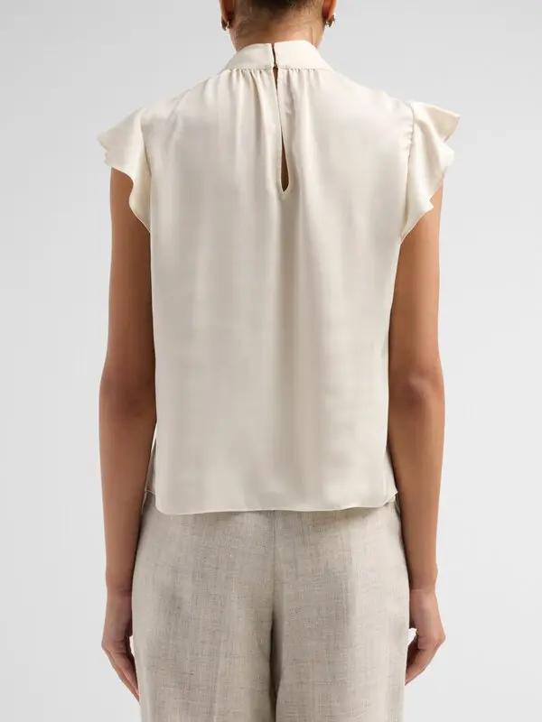 Ramy Brook Balinda Satin Blouse