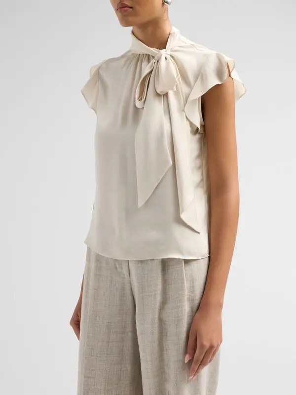 Ramy Brook Balinda Satin Blouse