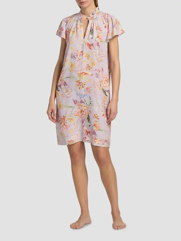 PAPINELLE Bailey Flutter-sleeve Nightie