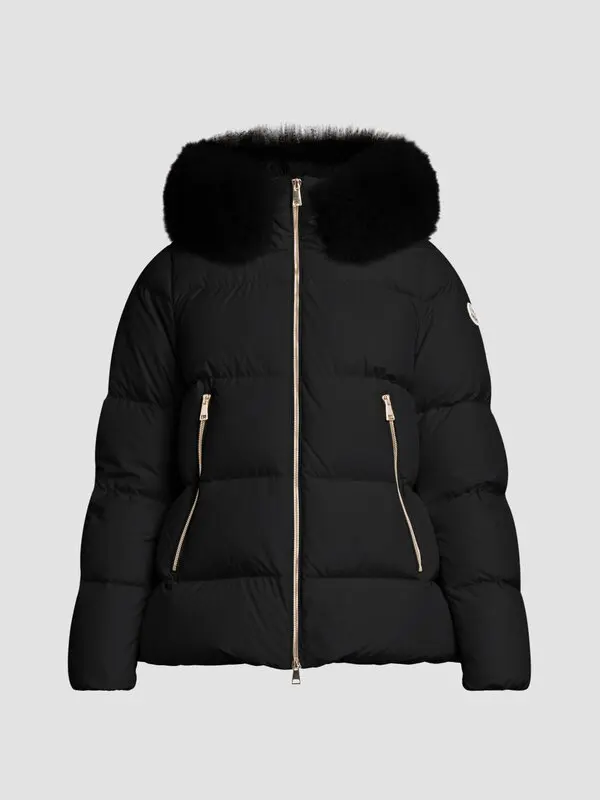 Moncler Laichefur Puffer Jacket - Black