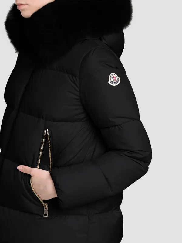 Moncler Laichefur Puffer Jacket - Black