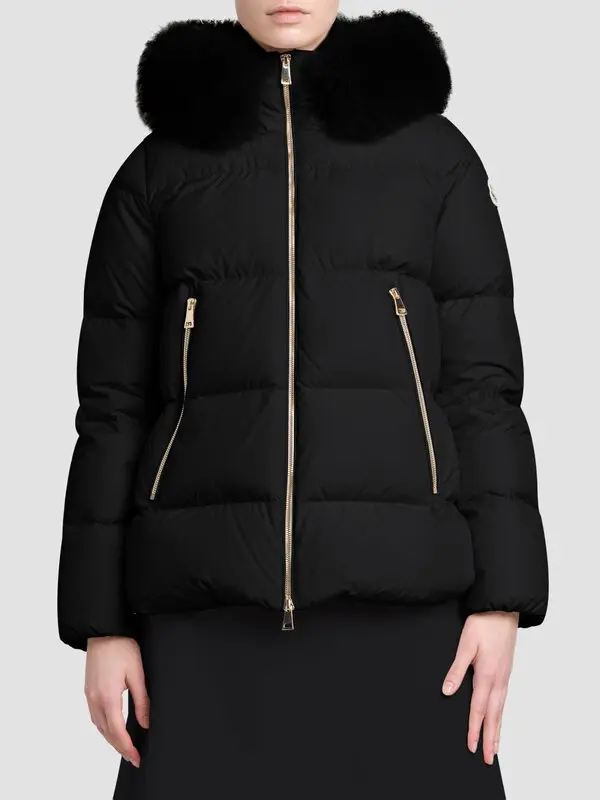 Moncler Laichefur Puffer Jacket - Black