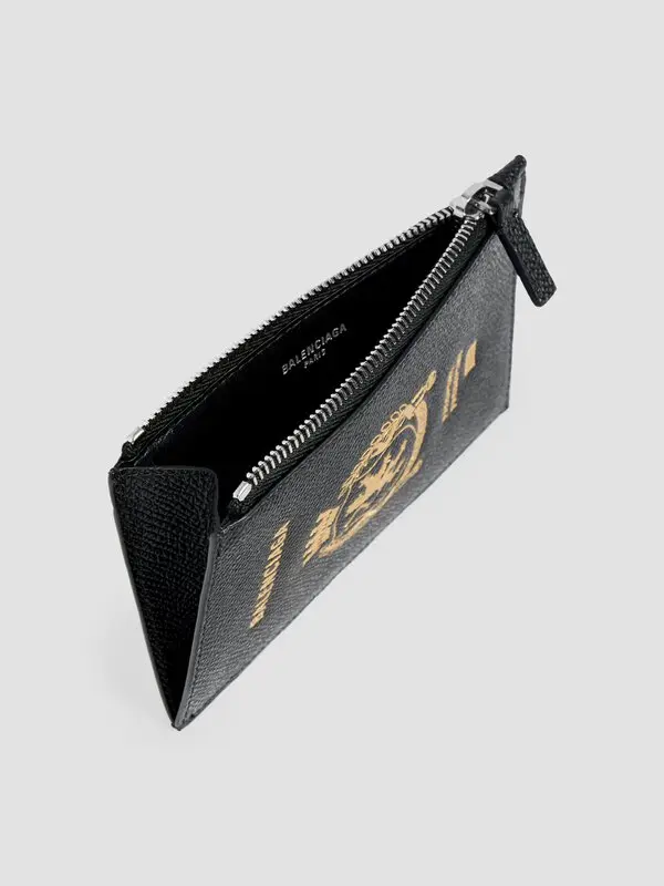 Balenciaga Passport Long Coin And Card Holder