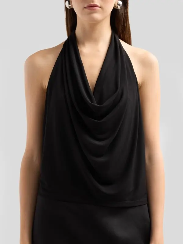 Ramy Brook Alice Jersey Halterneck Top