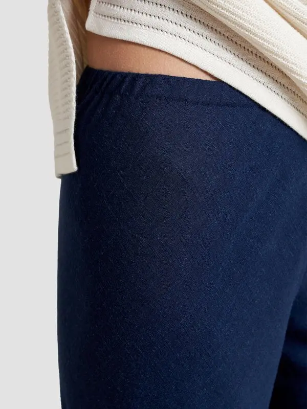 LA LIGNE Linen Colby Pants