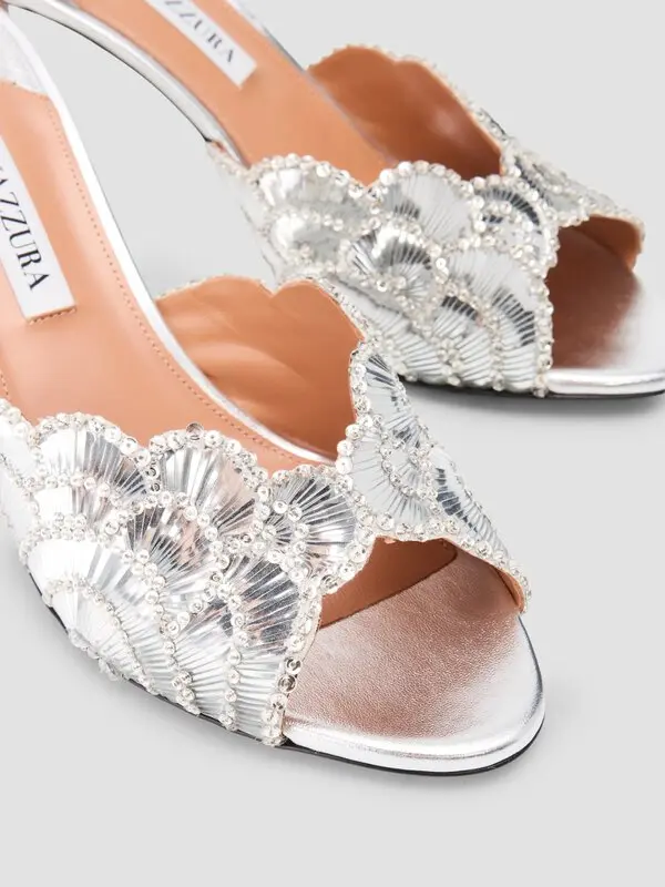AQUAZZURA Ce Soir 75mm Mules