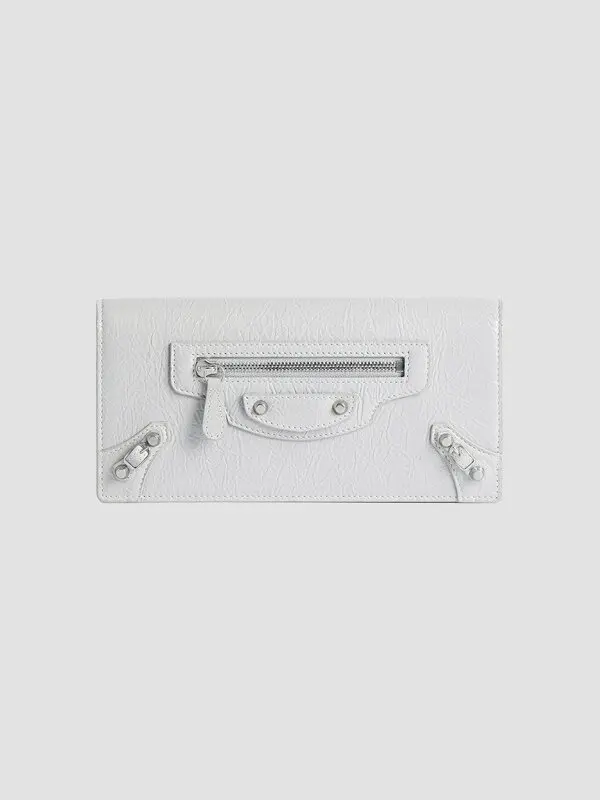Balenciaga Le City Money Long Wallet - Light Grey