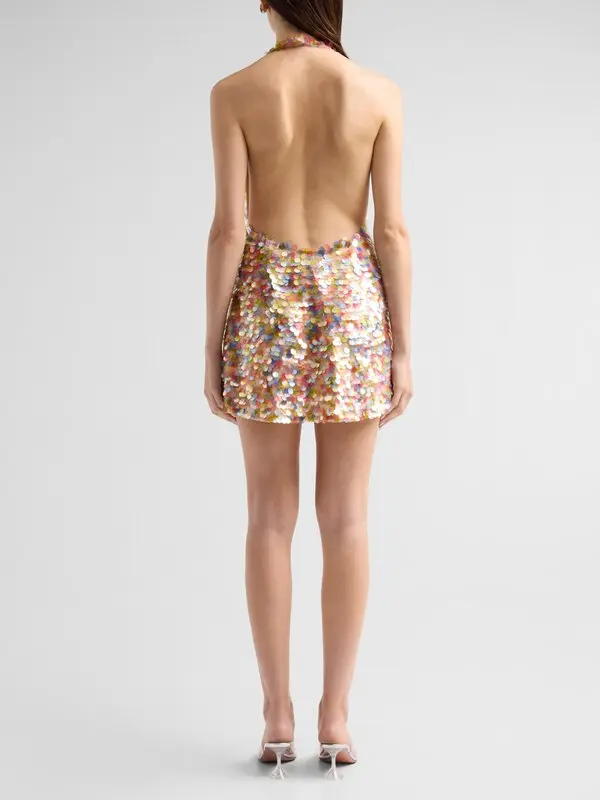 Retrofete Avigail Sequin Mini Dress