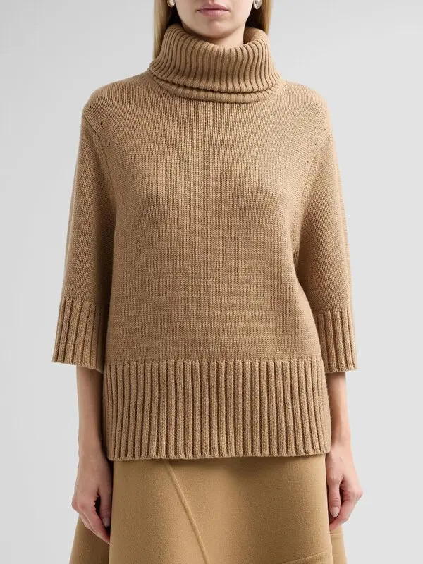 Michael Kors Funnell Neck Knit Cashmere Sweater