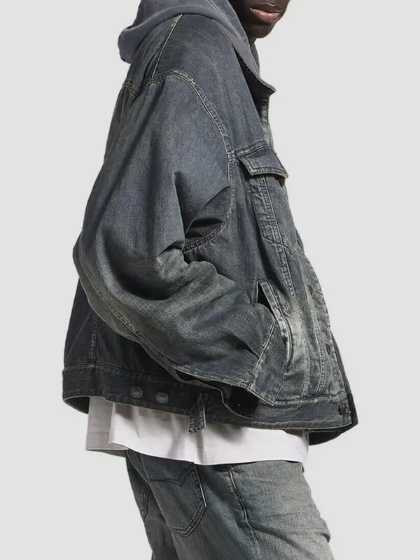 Balenciaga Layered Lined Denim Jacket