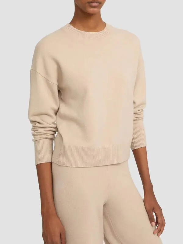 YVES SALOMON Wool Crewneck Sweater