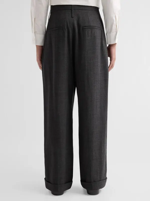Public School Waverly Pleated-front Wool Pants