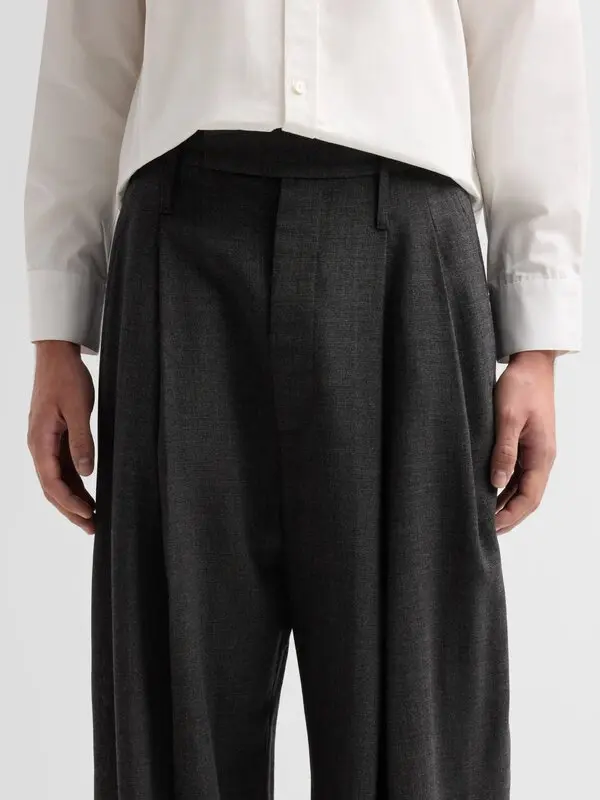 Public School Waverly Pleated-front Wool Pants