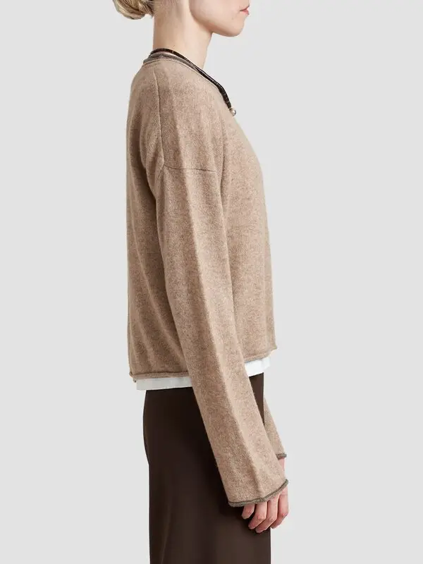 LA LIGNE Dominick Sweater - Dark Beige