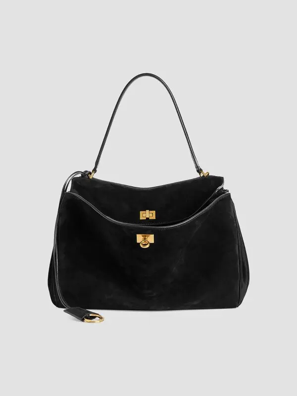 Balenciaga Rodeo Crossbody Handbag - Black