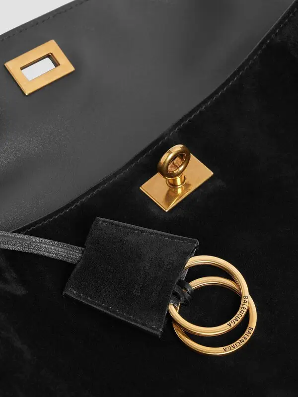 Balenciaga Rodeo Crossbody Handbag - Black