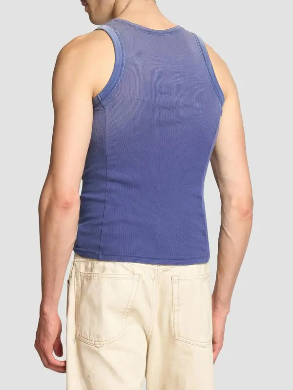 Acne Studios Eitch Logo Rib-knit Tank