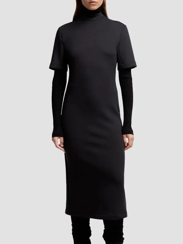 Moncler X Ee72 Edward Enninful Dress In Neoprene