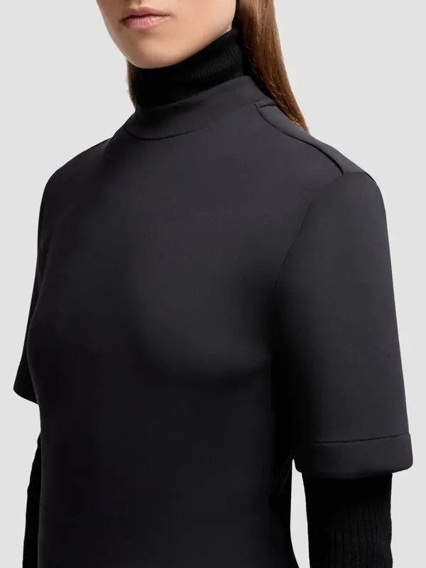 Moncler X Ee72 Edward Enninful Dress In Neoprene