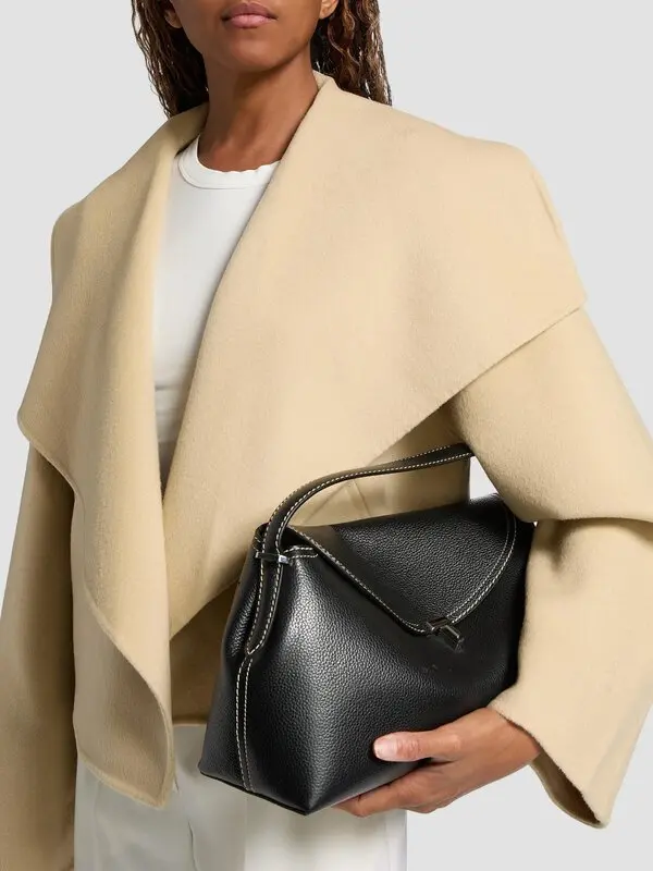 TOTEME Signature Wool Double-face Jacket - Peanut