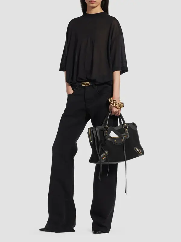 Balenciaga Le City Tote Bag - Black