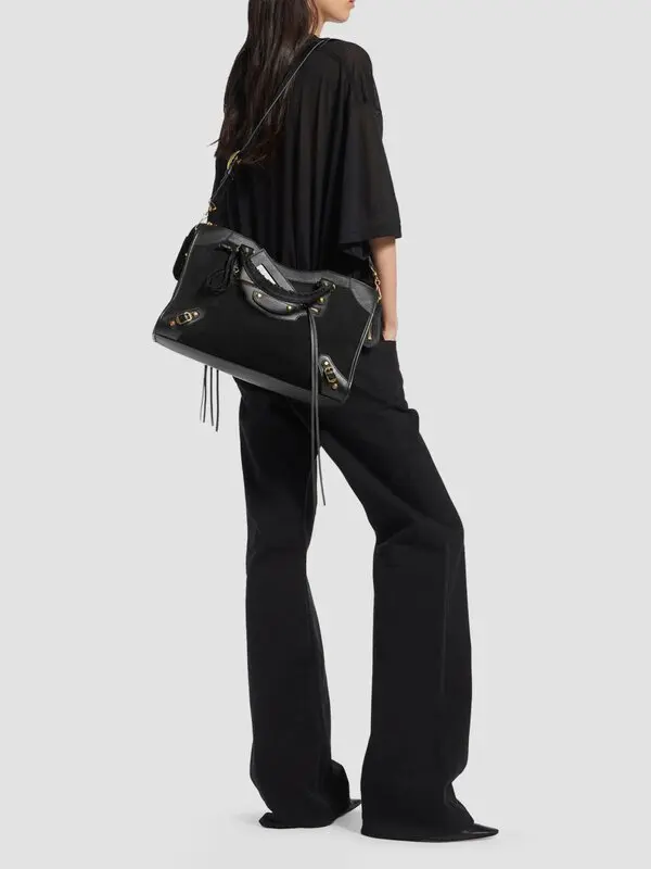 Balenciaga Le City Tote Bag - Black