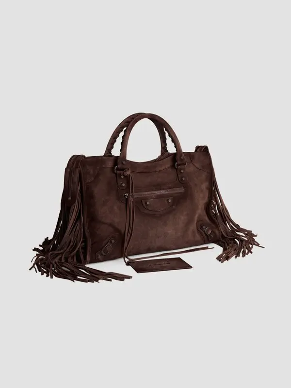 Balenciaga Le City Tote Bag - Light Espresso