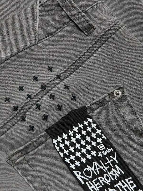 Ksubi Chitch Prodigy Logo Flap Jeans