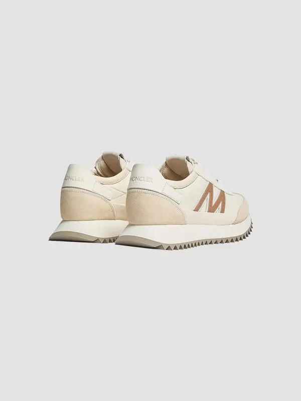Moncler Pacey2 Sneakers In Suede And Nubuck